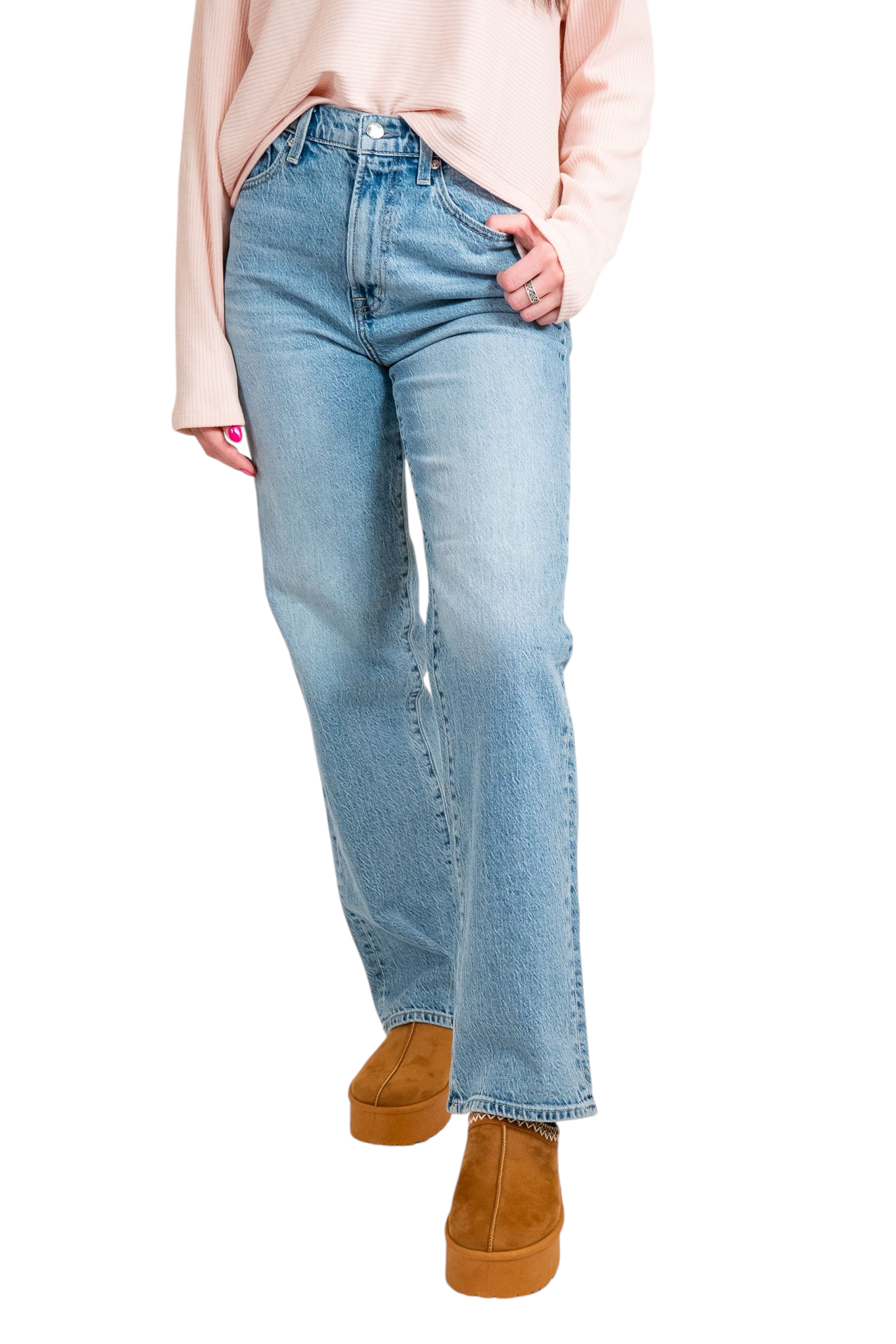 Pistola Cassie Fonda Straight Leg Denim Jeans – Luscious Boutique